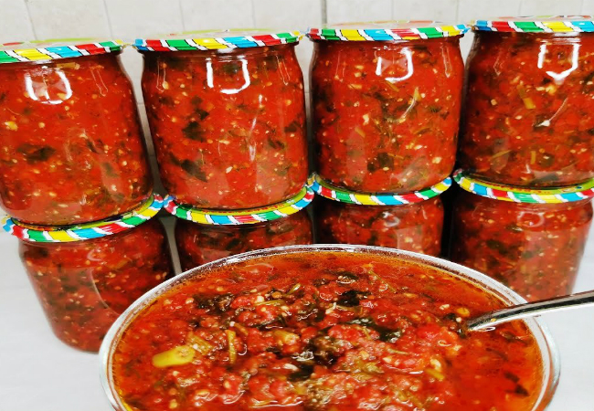 Домашняя паста из помидоров на зиму: весь вкус лета остается. Идет в ...