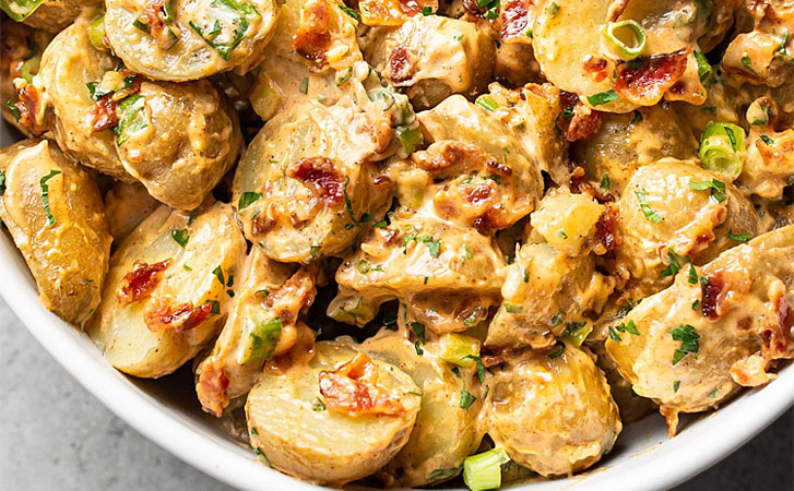 Картофельный салат на праздник и просто так. Всегда на столе и как ...