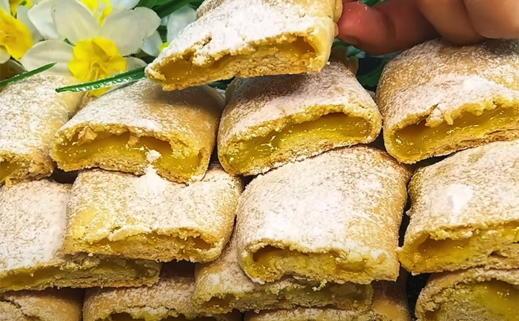 Взяли один лимон и сделали гору нежнейшего печенья: тает во рту и не ...