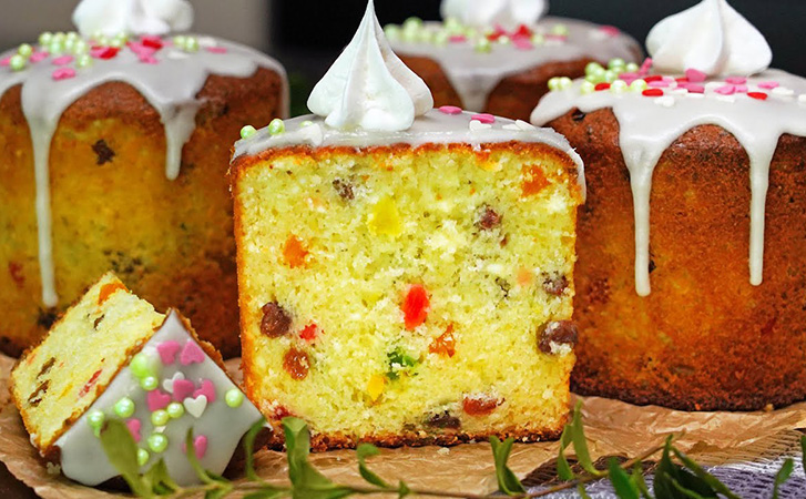 Сливочный кулич на Пасху с влажным мякишем. Авторский рецепт с новым ...