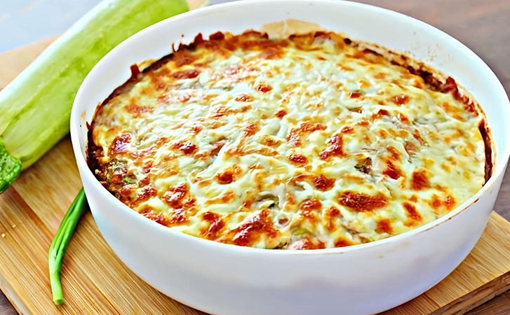 Трем кабачки вместе с картошкой: ленивый овощной пирог почти бесплатно